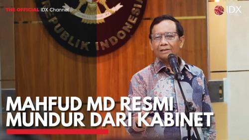 Mahfud Md Resmi Mundur Dari Kabinet