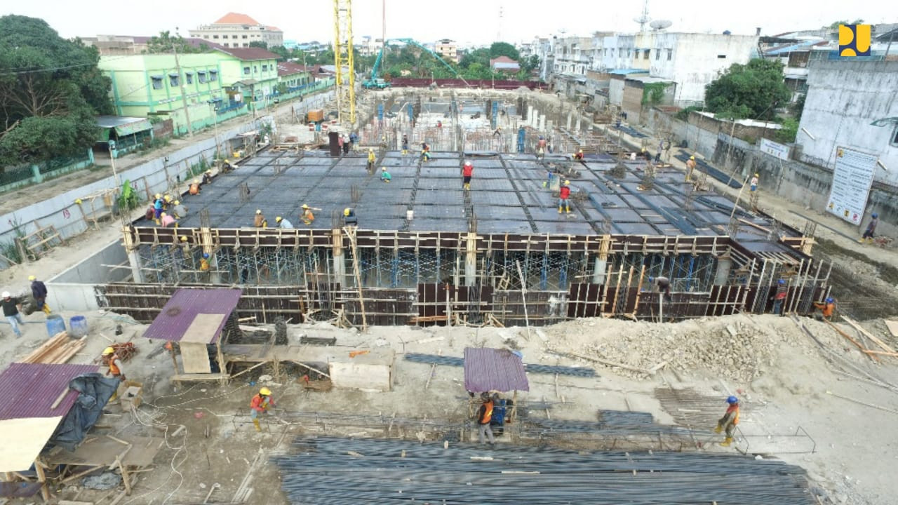 Pasca Kebakaran, PUPR Bangun Kembali Pasar Aksara Medan dengan Konsep ...
