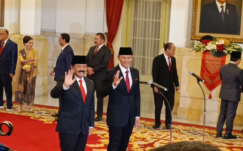 Dilantik Jokowi, Hadi Tjahjanto Resmi Jabat Menko Polhukam Dilantik Jokowi, Hadi Tjahjanto Resmi Jabat Menko Polhukam