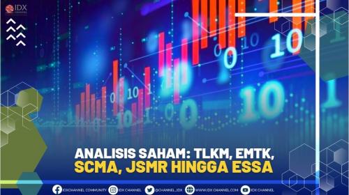 Analisis Saham Tlkm Emtk Scma Jsmr Hingga Essa 08 06 2022