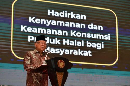 Dorong Ekonomi Syariah Masuk Kampus, Wapres Resmikan Zona KHAS Dorong Ekonomi Syariah Masuk Kampus, Wapres Resmikan Zona KHAS