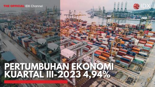 Pertumbuhan Ekonomi Kuartal III-2023 4,94%
