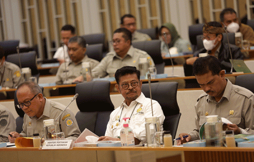 Mentan Syahrul Yasin Limpo Raker dengan Komisi IV DPR Mentan Syahrul Yasin Limpo Raker dengan Komisi IV DPR