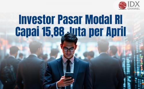 Investor Pasar Modal Capai 15,88 Juta per April 2025