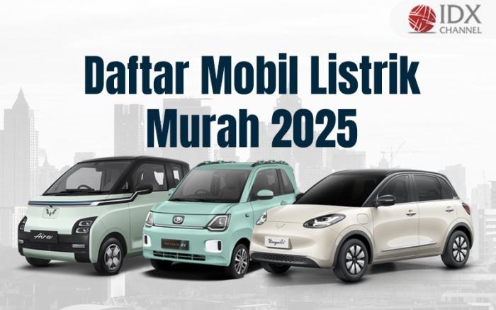 Daftar Mobil Listrik Murah 2025