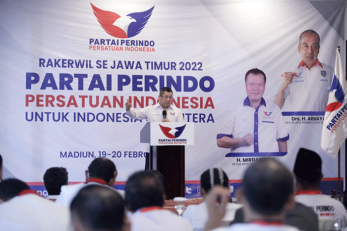 Rakerwil Partai Perindo se-Jawa Timur 2022