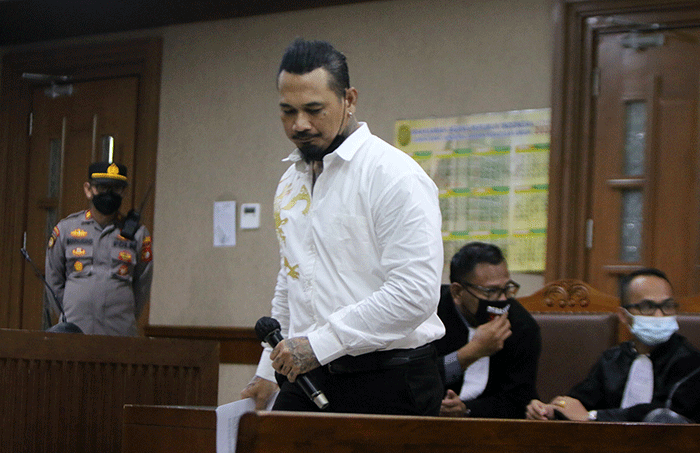 Jerinx SID Bacakan Pledoi saat Sidang Lanjutan Jerinx SID Bacakan Pledoi saat Sidang Lanjutan