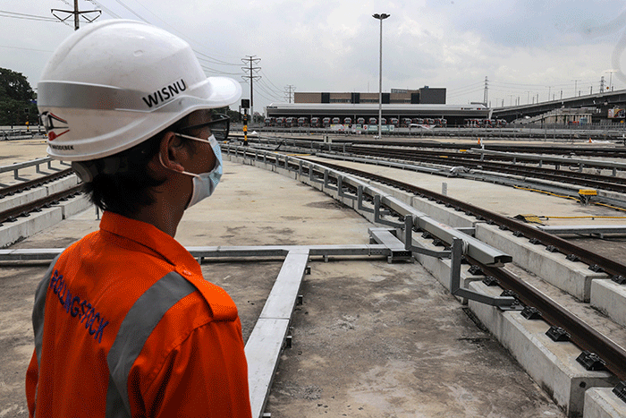 Melihat Depo Lrt Jabodebek Di Jatimulya Jelang Beroperasi Pada Juli 2023 Mendatang