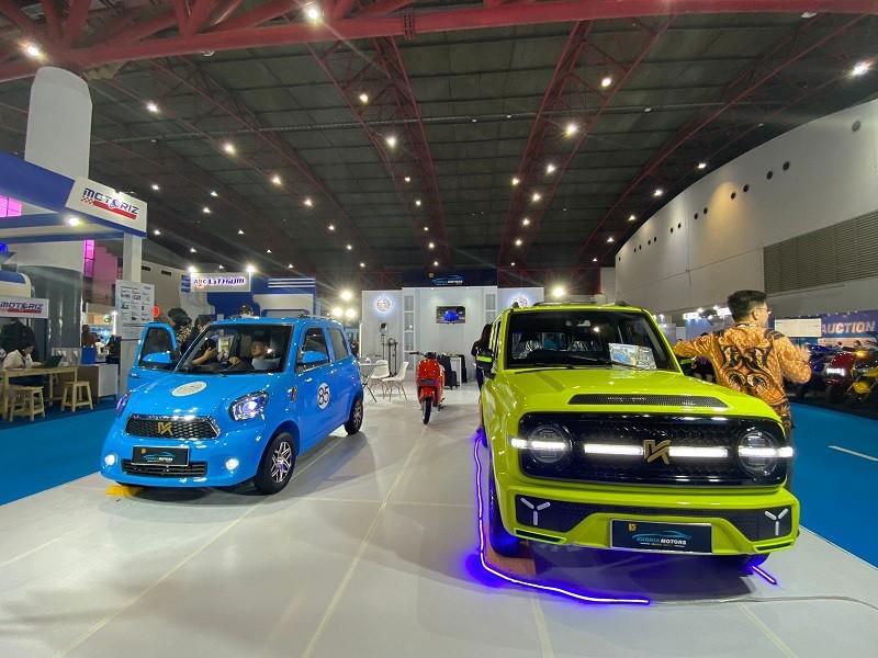 Gokil Ada Mobil Listrik Seharga Rp80 Jutaan di PEVS 2023, Begini Tampangnya