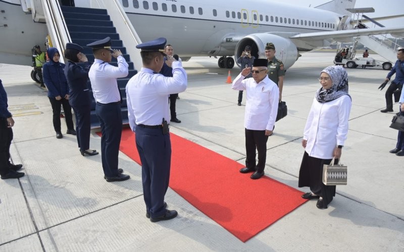 Ma'ruf Amin Terbang ke Papua, Kawal Langsung Progres Percepatan ...