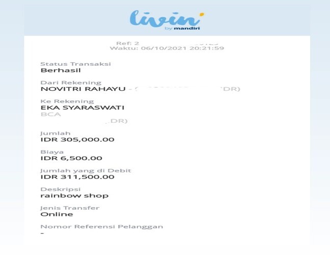 Marak Penipuan, Begini Cara Membedakan Bukti Transfer Livin Mandiri ...